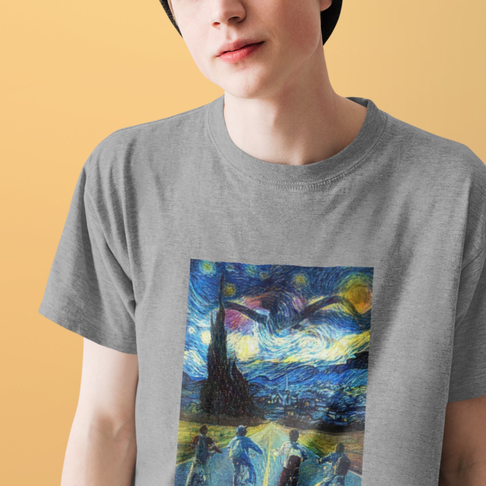 Van Gogh Inspired Stranger Things T-shirt/ Stranger Things Hoodies ...