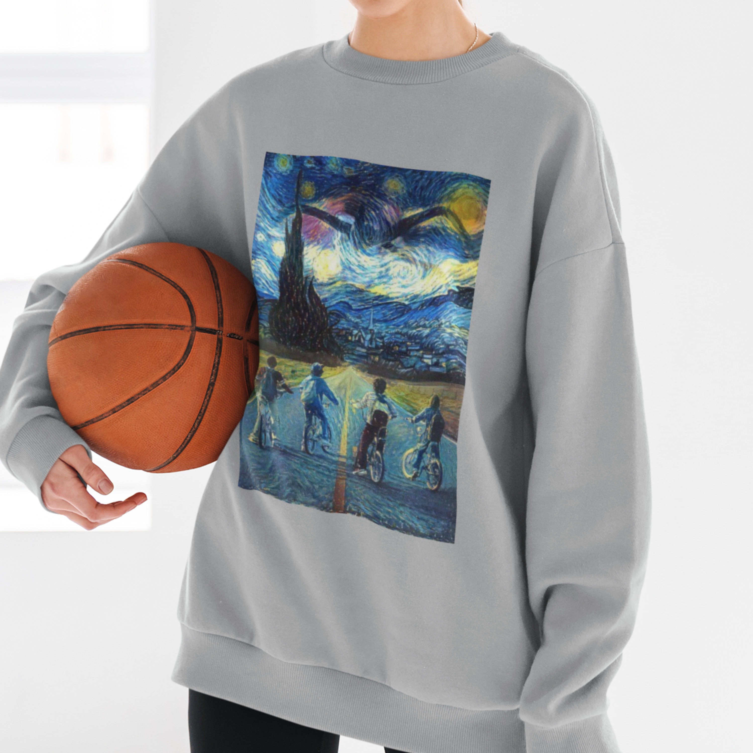 Van Gogh Inspired Stranger Things Sweatshirt/ Stranger Things Hoodies ...