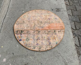 2 Ft Round Rug - Etsy