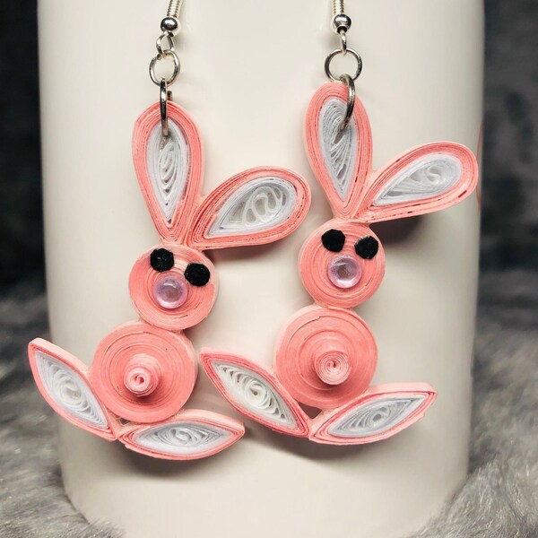 Quilled Bunny Rabbit - Etsy