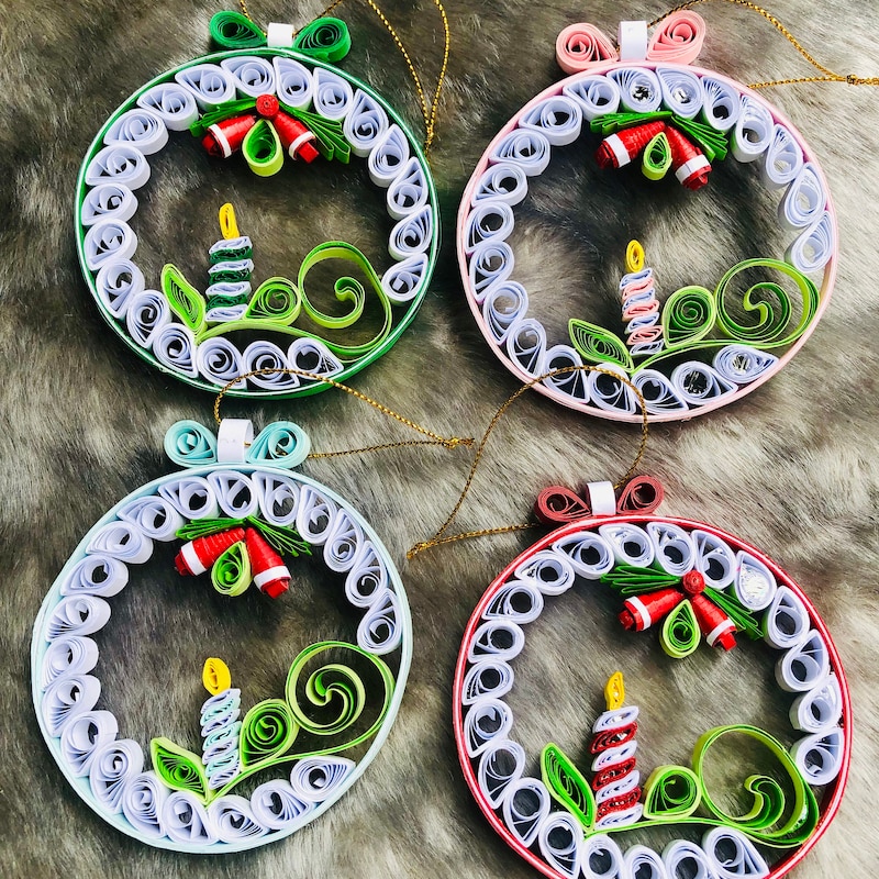 Quilled Candle - Etsy