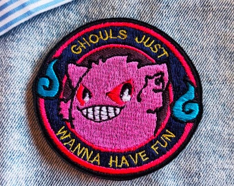 Gengar Patch Pokemon Iron on Patch Sew on Patch Anime Cartoon - Etsy