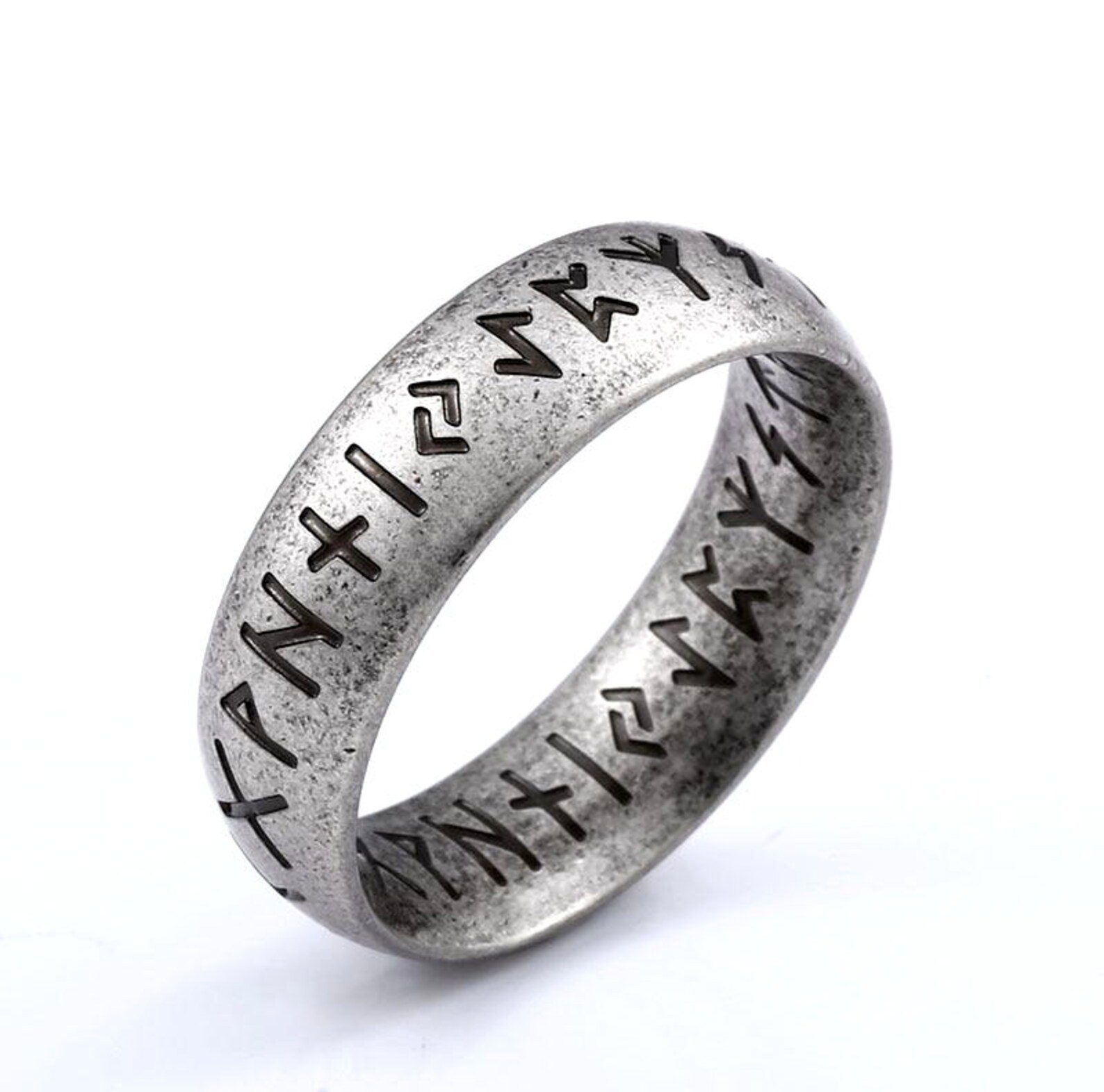 Viking Rune Ring Odin Norse Viking Amulet God of War Ring | Etsy