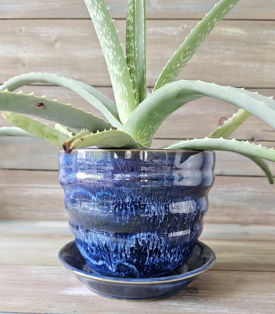 HANDMADE POTTERY PLANTER 4x6 Planters With Drainage Holes, Pottery Gift ...