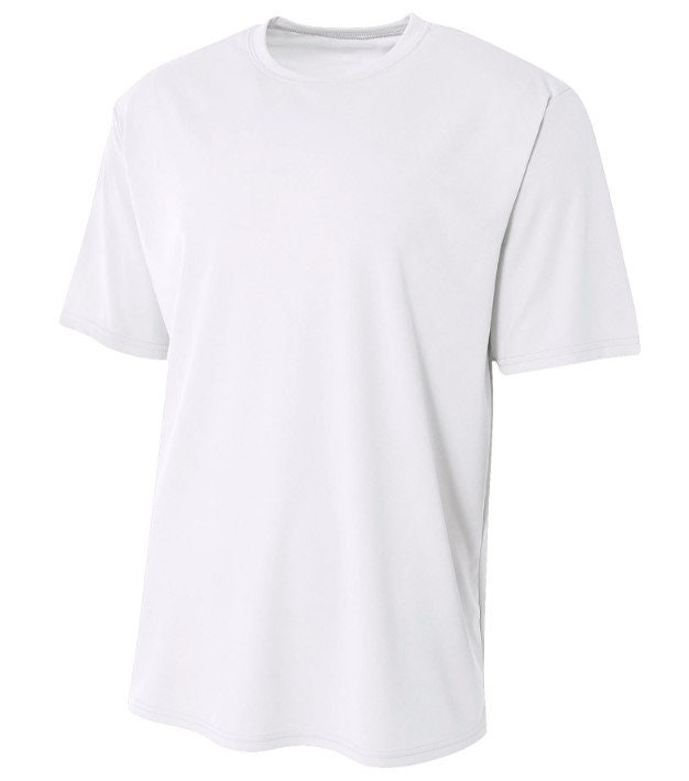100% Polyester White T-shirt Sublimation Blank/sizes Small-xl ...