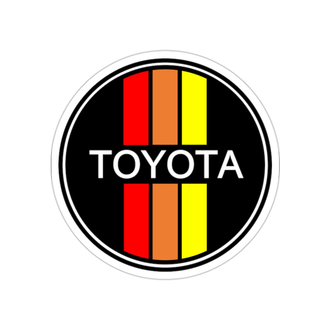 Retro Toyota Sticker Vintage Toyota Toyota Decal Vintage - Etsy