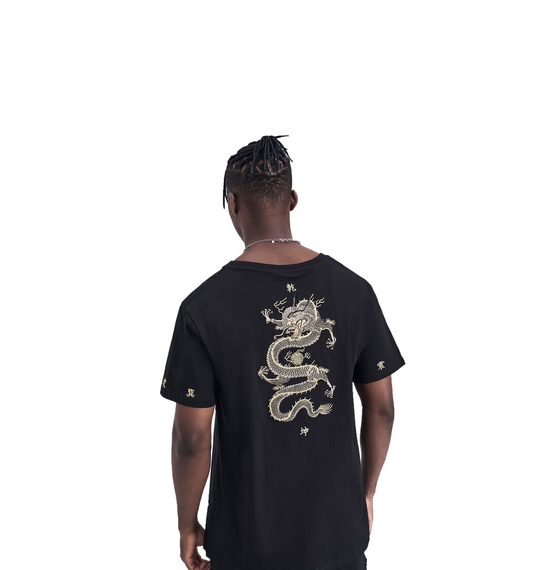 MFCT Golden Dragon Japanese Embroidery Streetwear Tee - Etsy