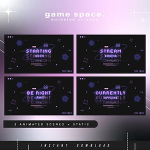 Animated Screens - Animated Scenes for Twitch - Aesthetic Screens ...