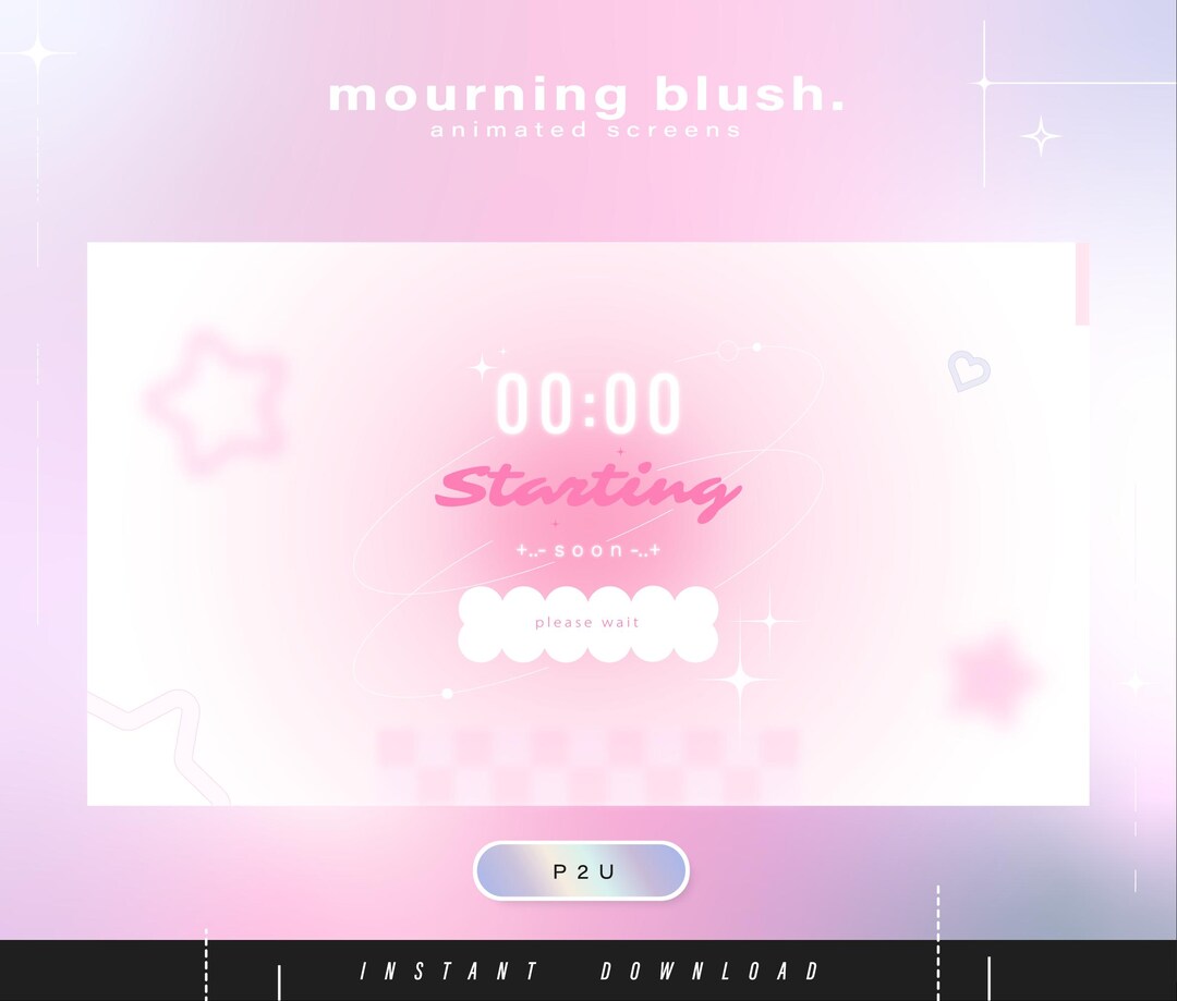 Animated Screens - Animated Scenes for Twitch - Aesthetic Screens ...