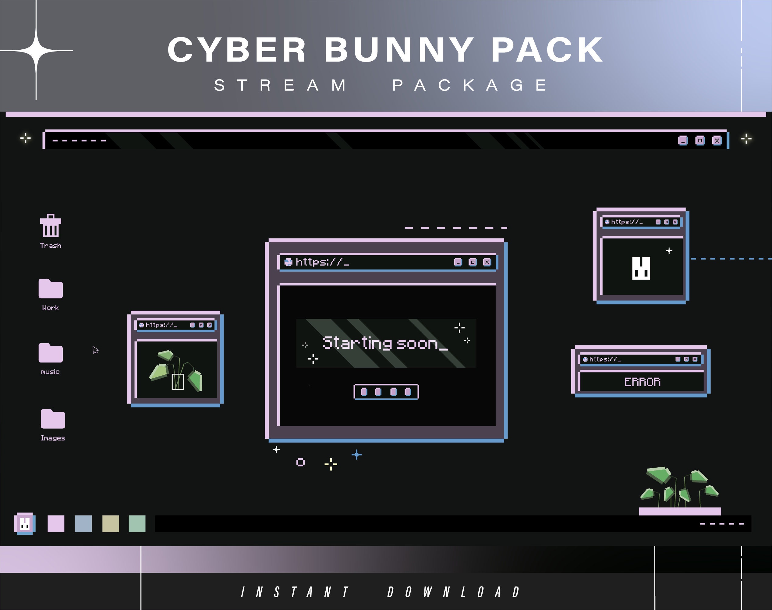 Twitch Package - Animated Stream Pack - Streaming Scenes - Twitch ...