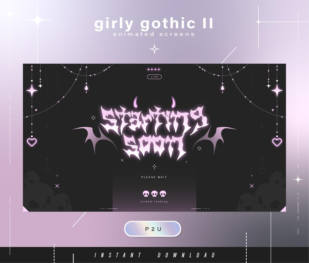 Animated Screens - Animated Scenes for Twitch - Aesthetic Screens ...