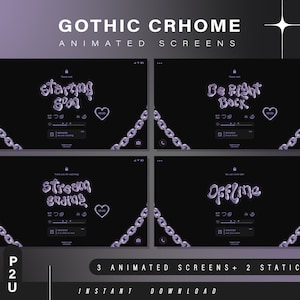 Animated Scenes for Twitch - Aesthetic Screens - Animated Screens ...