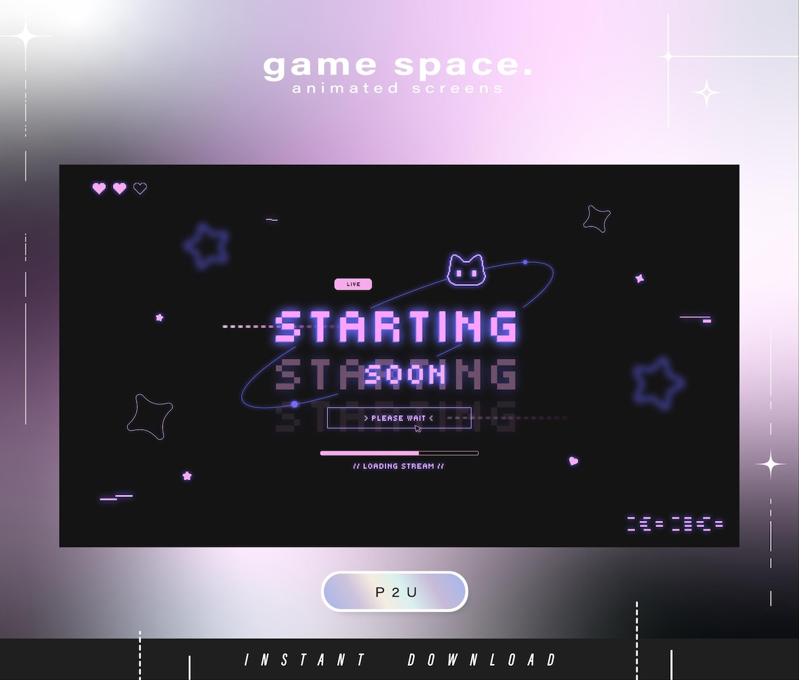 Animated Screens - Animated Scenes for Twitch - Aesthetic Screens ...