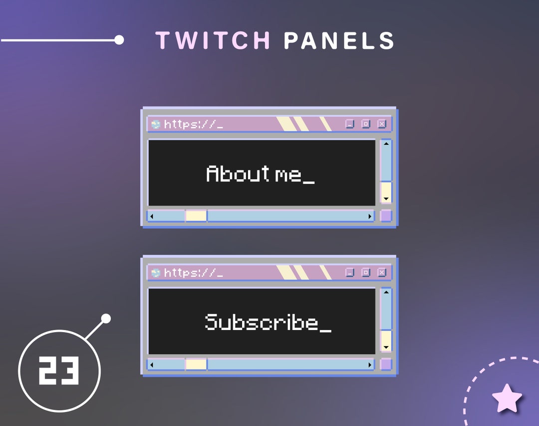 Cyber Panels for Twitch - Cyber Panels - Twitch Panels - Panels ...