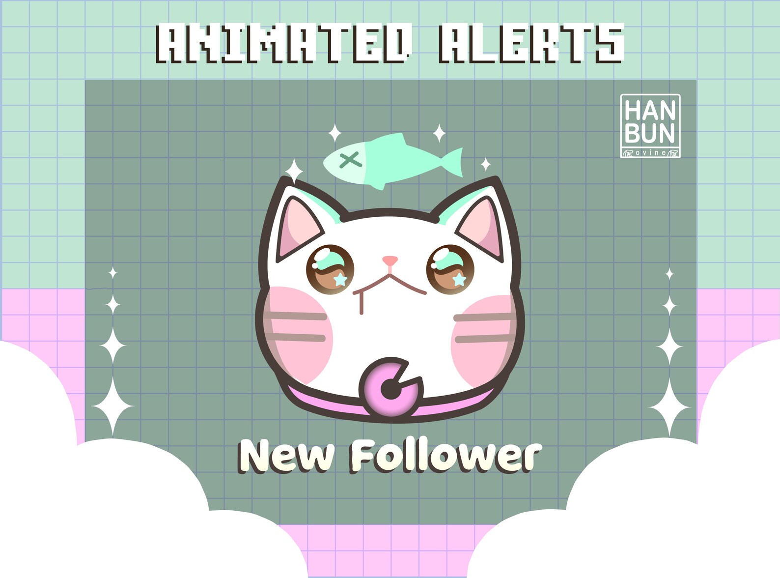 Animated Cat Alert for Twitch / Animated Alert / Animated - Etsy