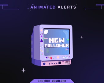6x Animated Notification Alerts - Animated Alerts for Twitch ...