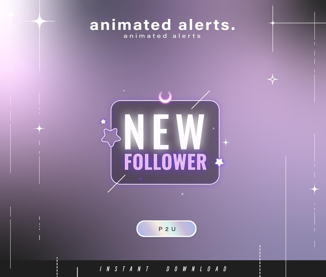 6x Animated Cat Alerts - Animated Alerts for Twitch - Aesthetic Alerts ...
