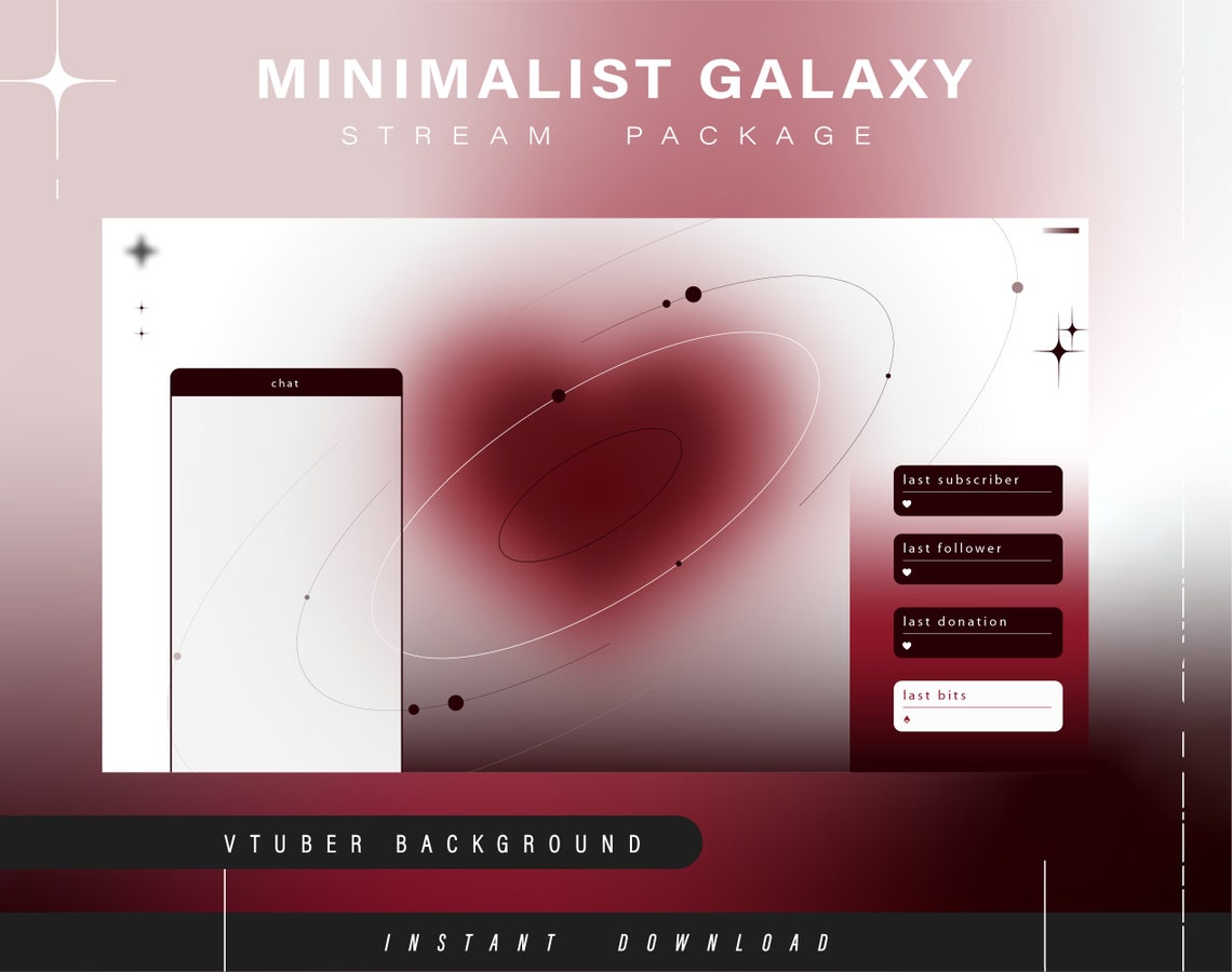 Minimal Twitch Pack - Animated Minimal Stream Pack - Stream Twitch ...