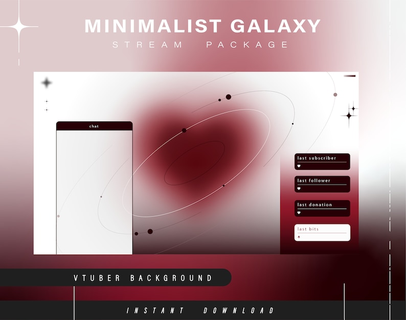 Minimal Twitch Pack - Animated Minimal Stream Pack - Stream Twitch ...