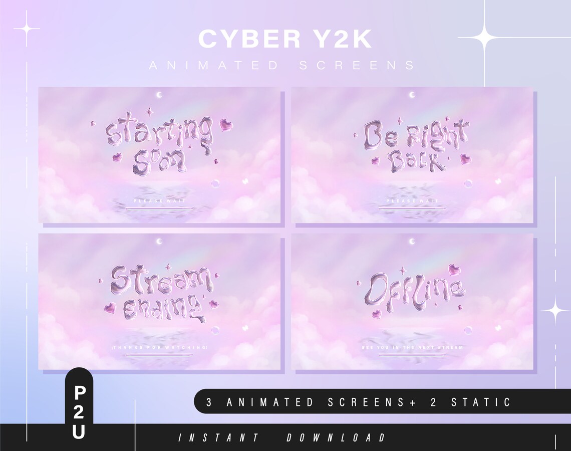 Fairy Chrome Animated Screens - Animated Scenes for Twitch - Aesthetic ...