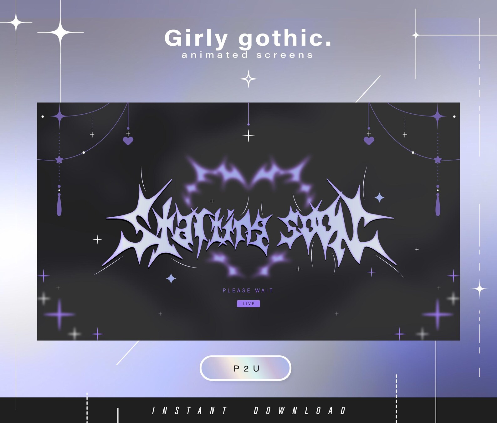 Animated Screens - Animated Scenes for Twitch - Aesthetic Screens ...