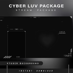 Cyber Y2k Twitch Pack - Animated Minimal Stream Pack - Streaming Scenes ...