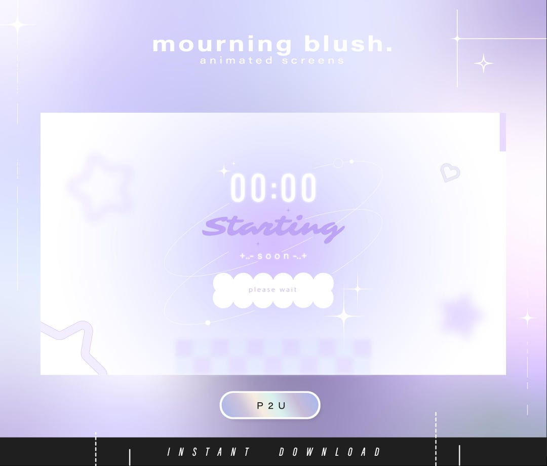 Animated Screens - Animated Scenes for Twitch - Aesthetic Screens ...