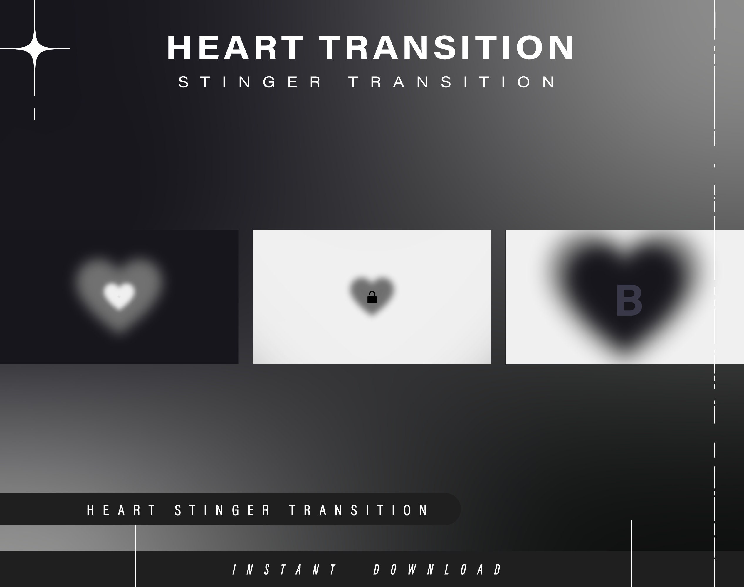 Stinger Heart Transition - Scene Transition - Stinger Transition ...