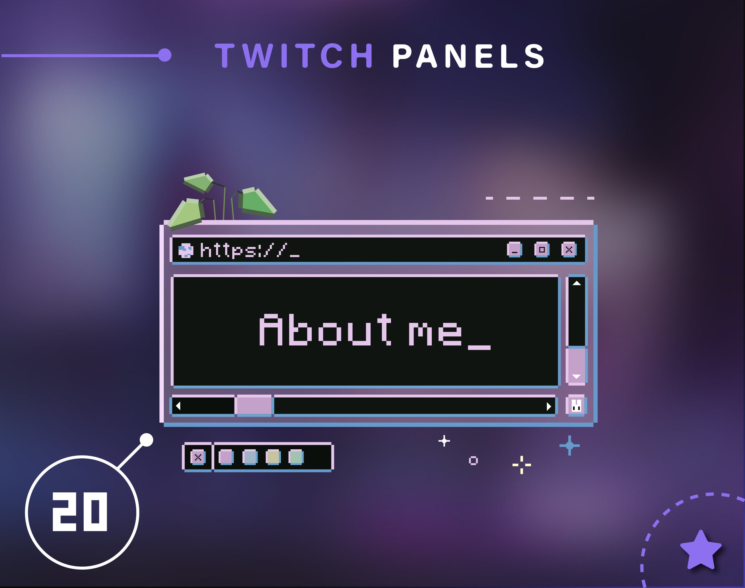 Cyber Panels for Twitch - Cyber Panels - Twitch Panels - Panels ...