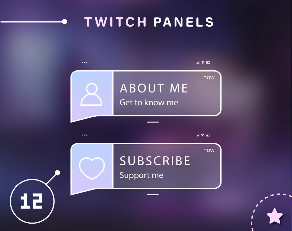 Cyber Panels for Twitch - Cyber Panels - Twitch Panels - Panels ...