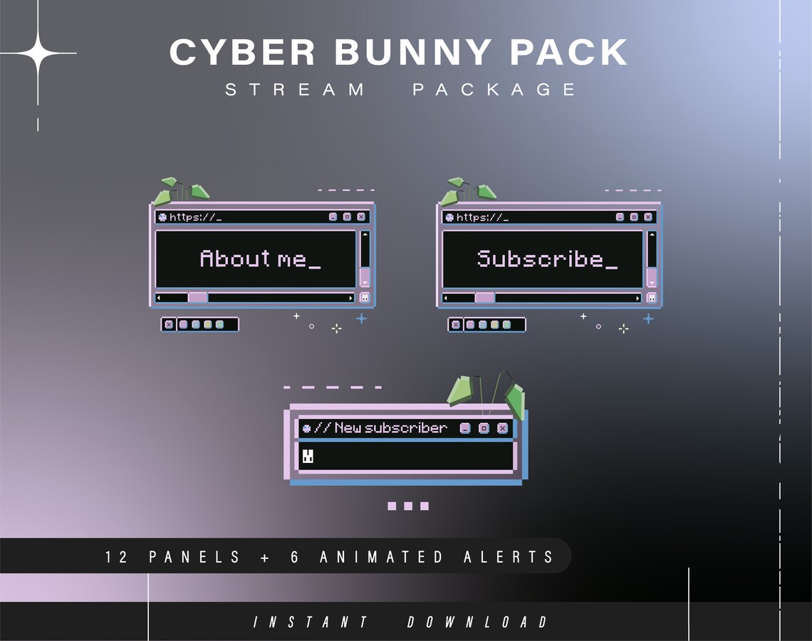 Twitch Package - Animated Stream Pack - Streaming Scenes - Twitch ...