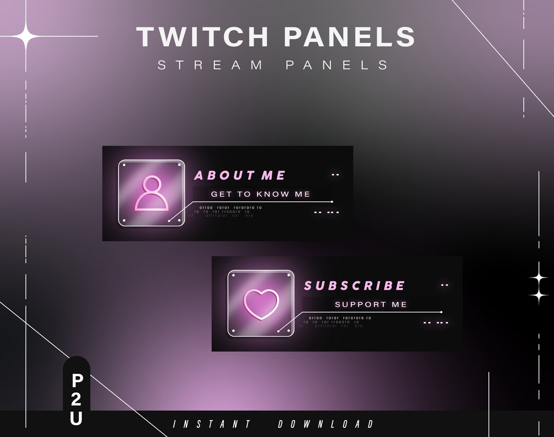 Cyber Panels for Twitch - Cyber Panels - Twitch Panels - Panels ...
