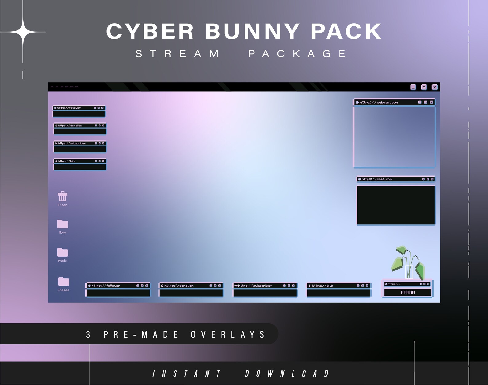 Twitch Package - Animated Stream Pack - Streaming Scenes - Twitch ...