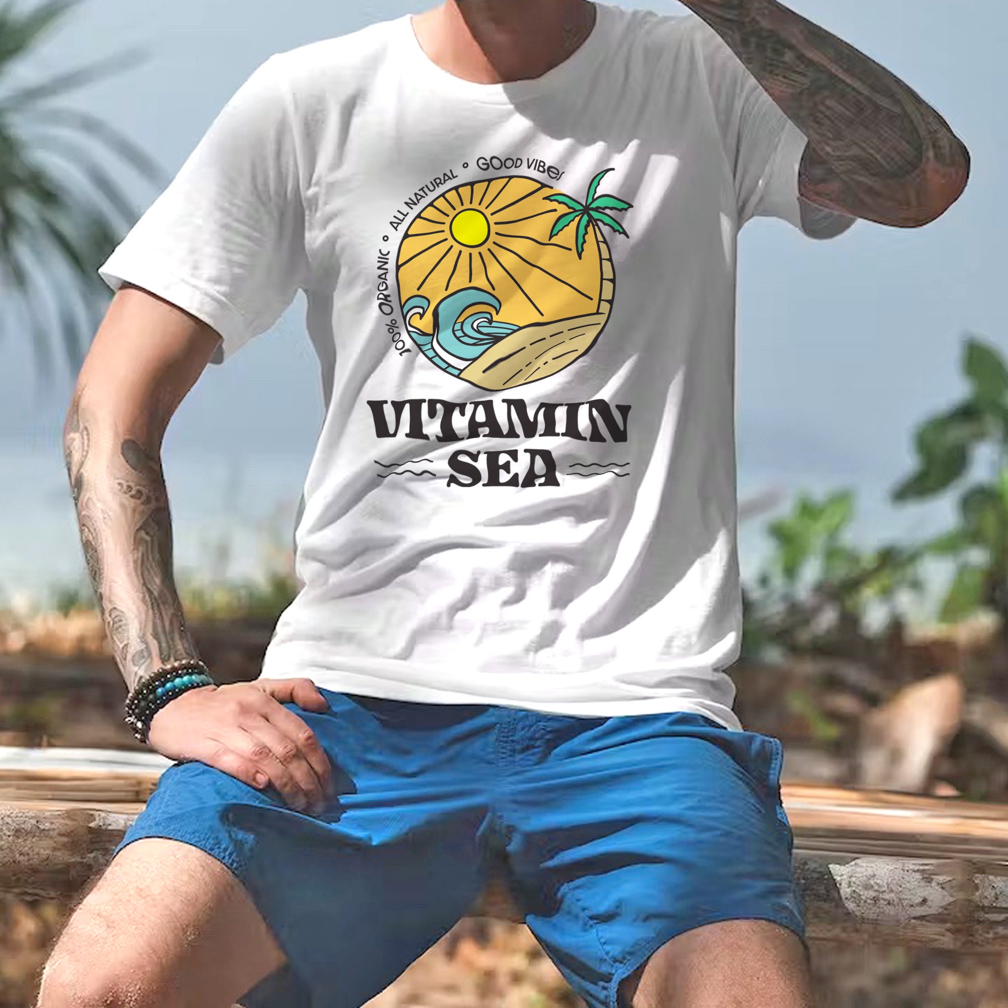 Vitamin Sea Digital Design for T-shirts, Hats, Hoodies & More Available ...