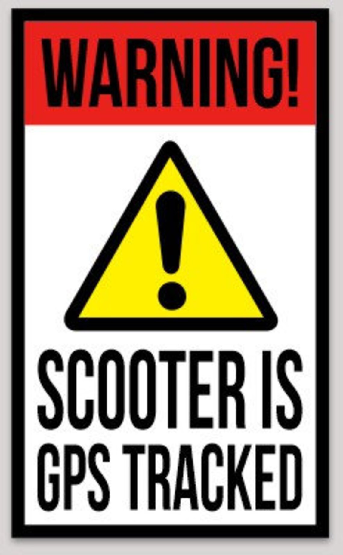 E-scooter Mini Bumper Stickers Scootagang Official 6-piece Set FREE ...