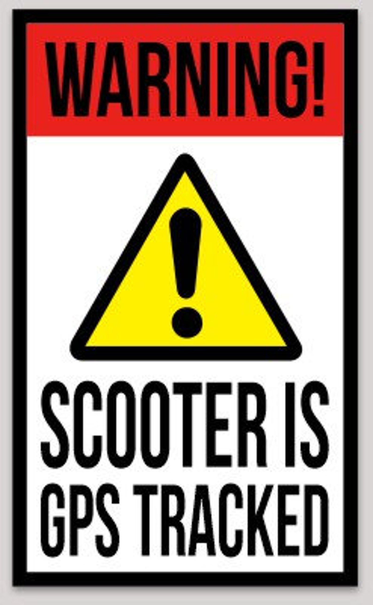 E-scooter Mini Bumper Stickers Scootagang Official 6-piece Set FREE ...