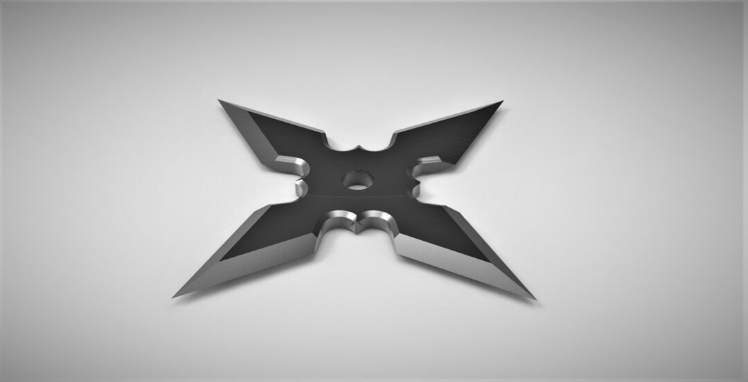 STL Shuriken 3D Print Model Diorama - Etsy
