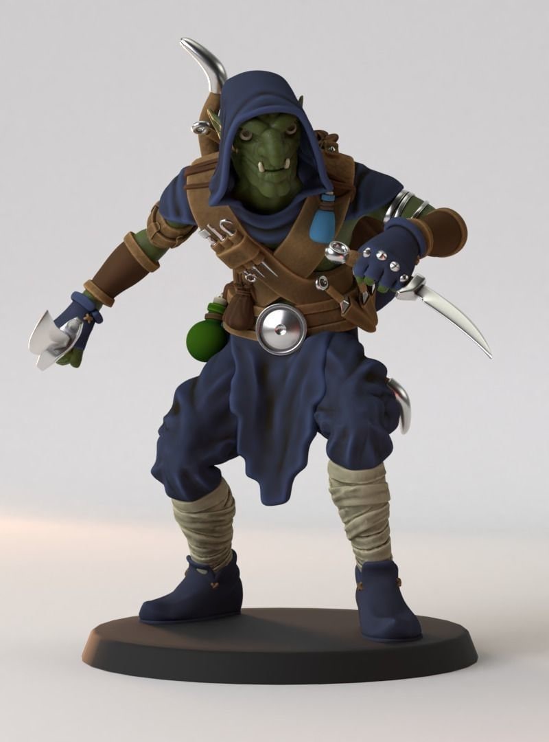 STL Goblin Rogue High Quality for Tabletop Gaming Dnd Dungeons and ...
