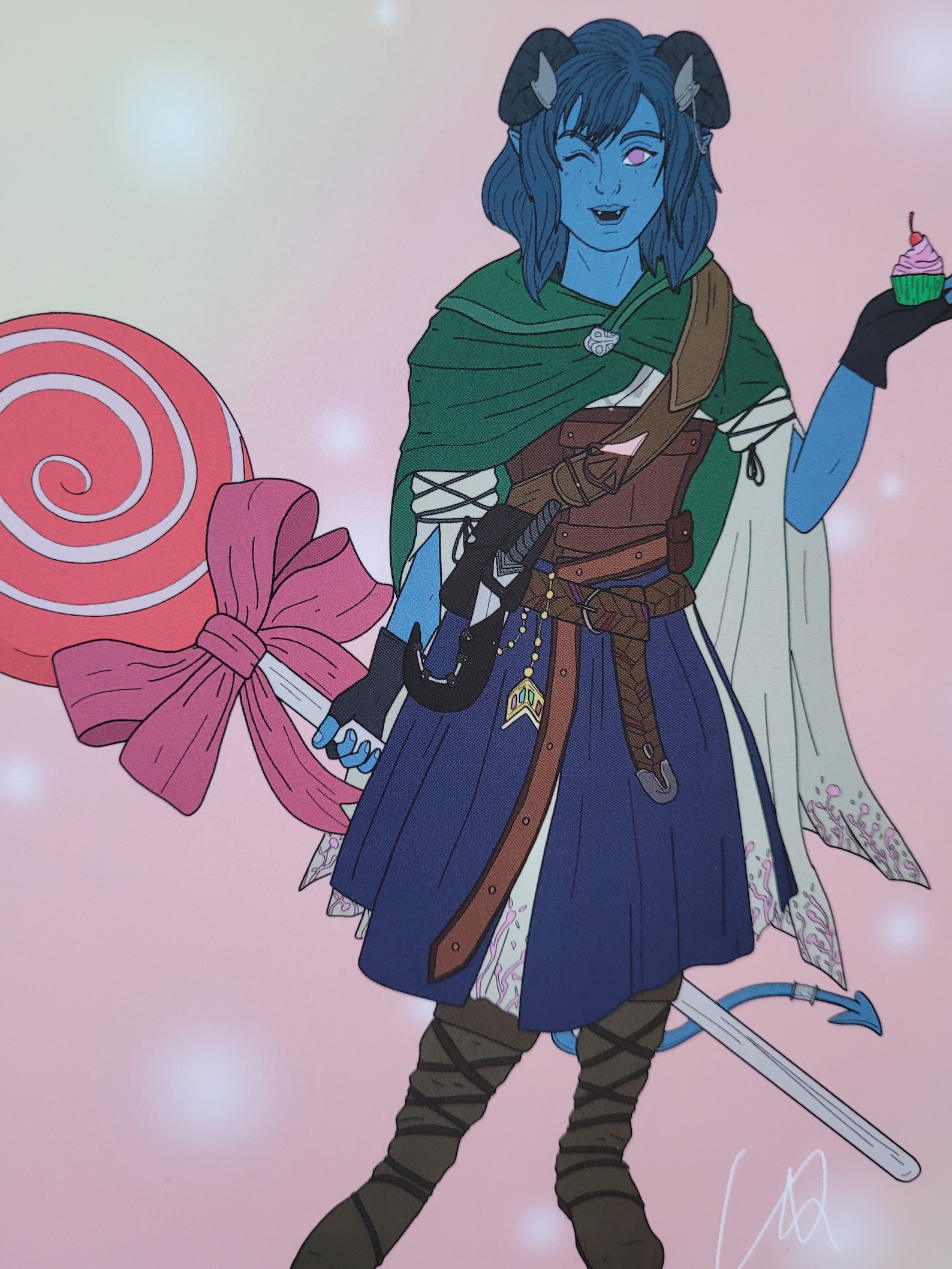 A5 Jester Lavorre Print Critical Role Mighty Nein - Etsy