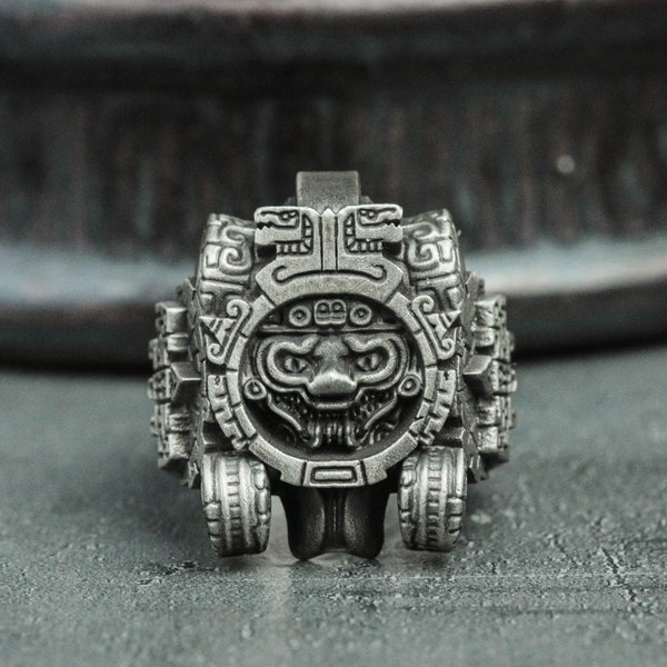 Aztec Ring Men - Etsy