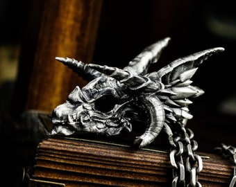 three headed evil dragon