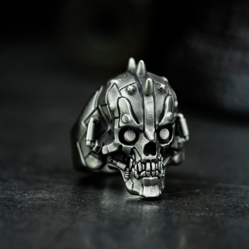 Skull Ring - Etsy