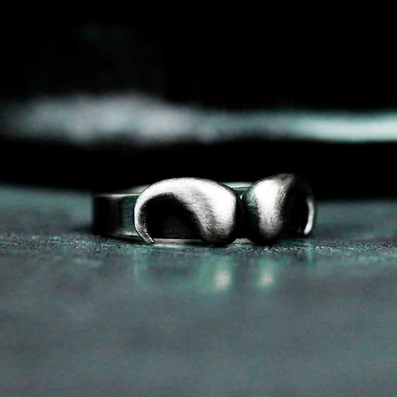 Mustache Ring - Etsy