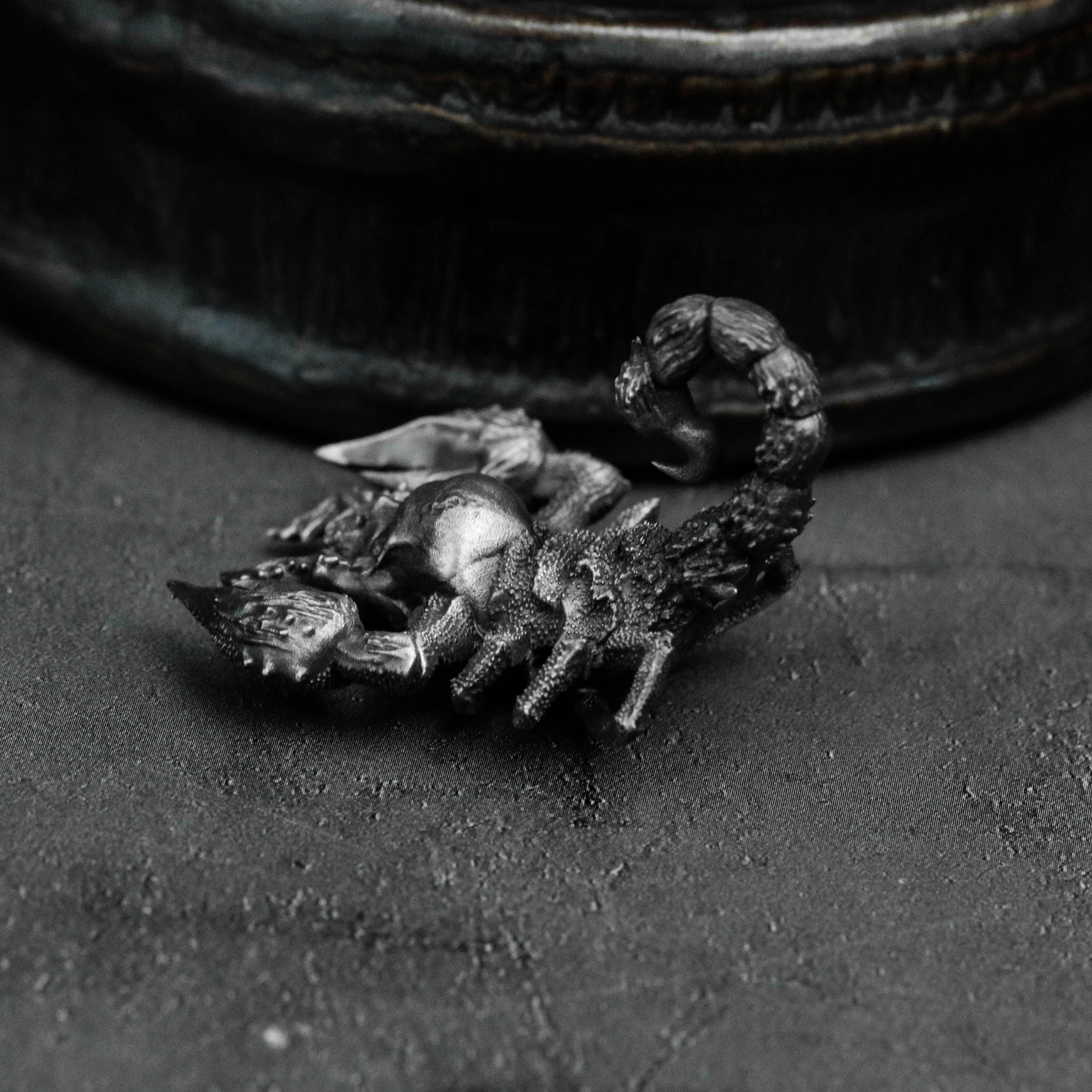 Scorpion Pendant Scorpion Necklaceunisex Necklacedeadly Scorpion Necklace Horror Necklace 