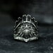 Poseidon Old Man 925 Silver Ring-norse God Totem Heraldry Ring ...