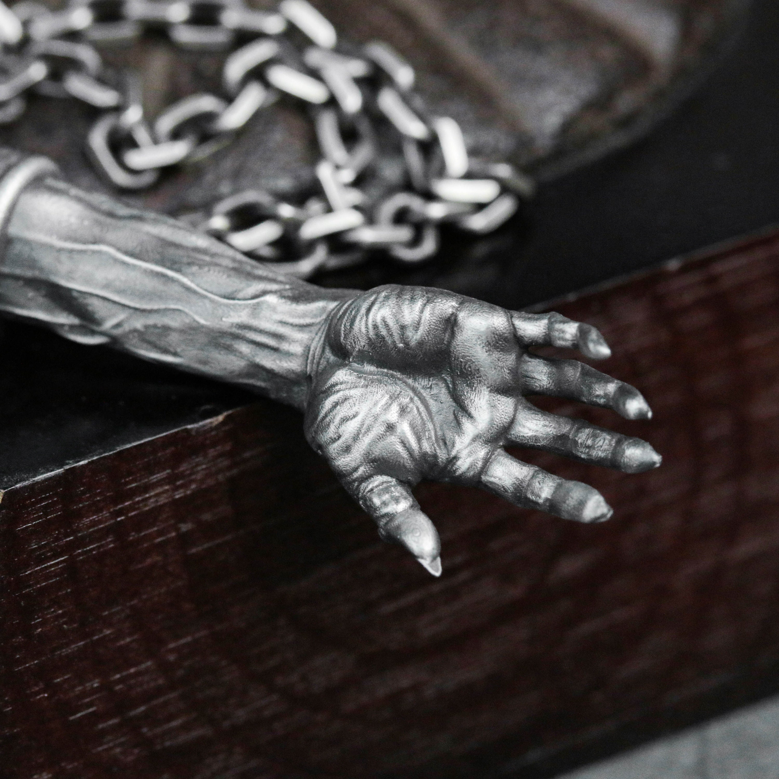 God Hand Pendant Ghost Demon Artisan Dark Vanguard Pop Locomotive Death ...