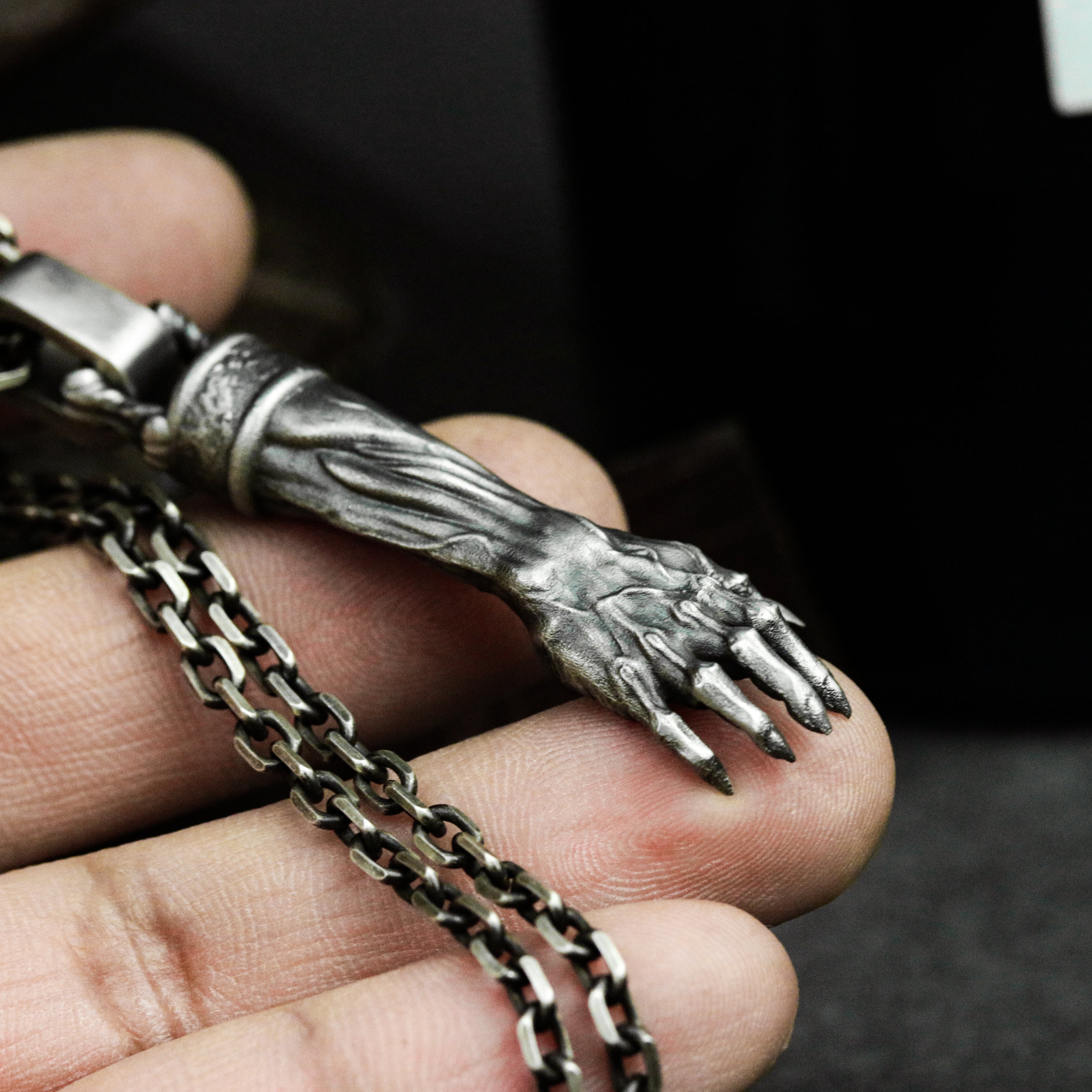 Hand of God-925 Silver Pendant-ghost Hand - Etsy
