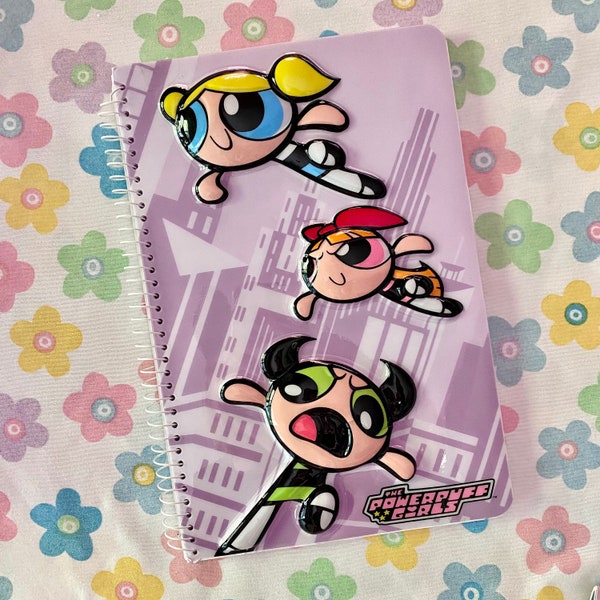 Powerpuff Girls Notebook - Etsy