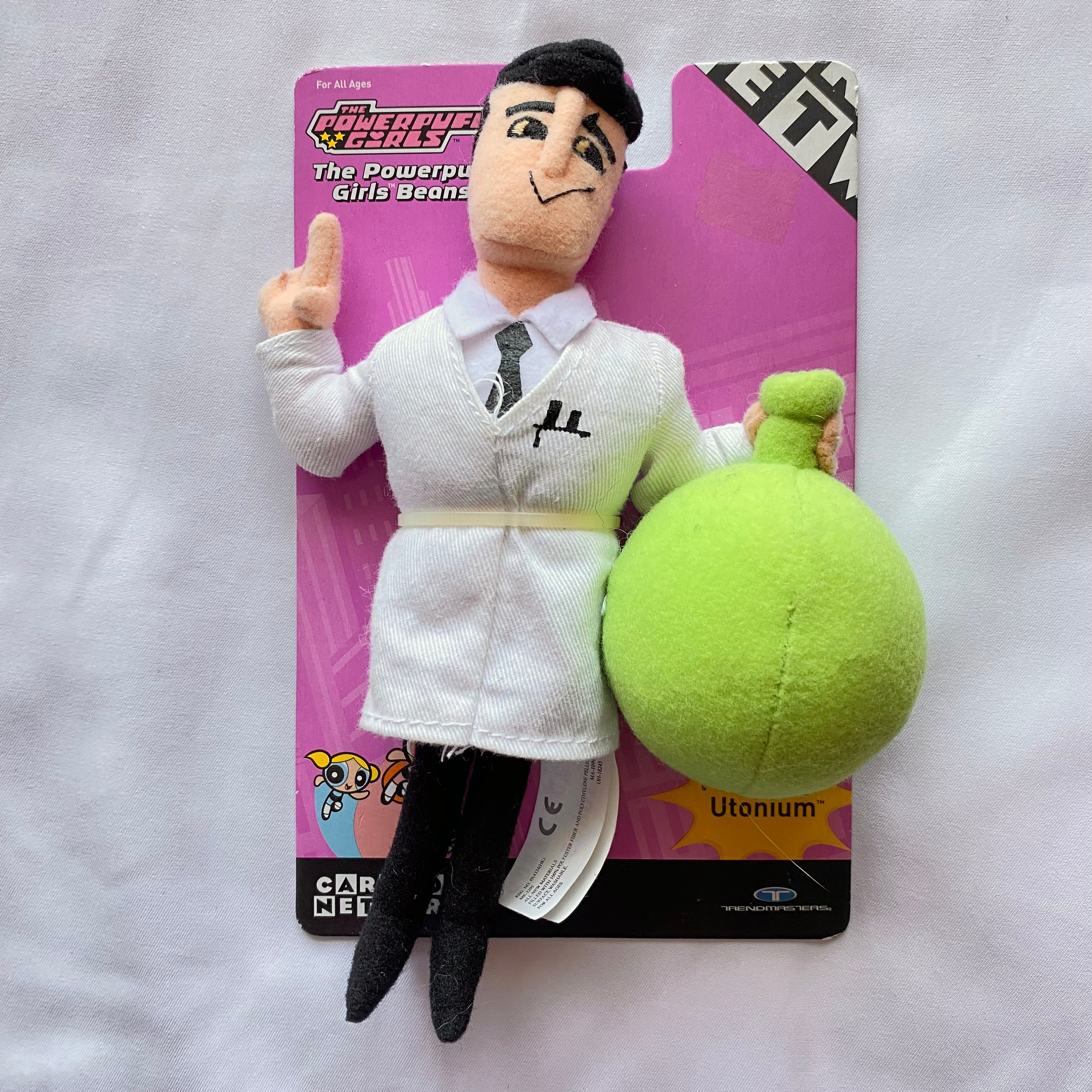 Powerpuff Girls Professor Utonium 90s Vintage Plush Deadstock - Etsy