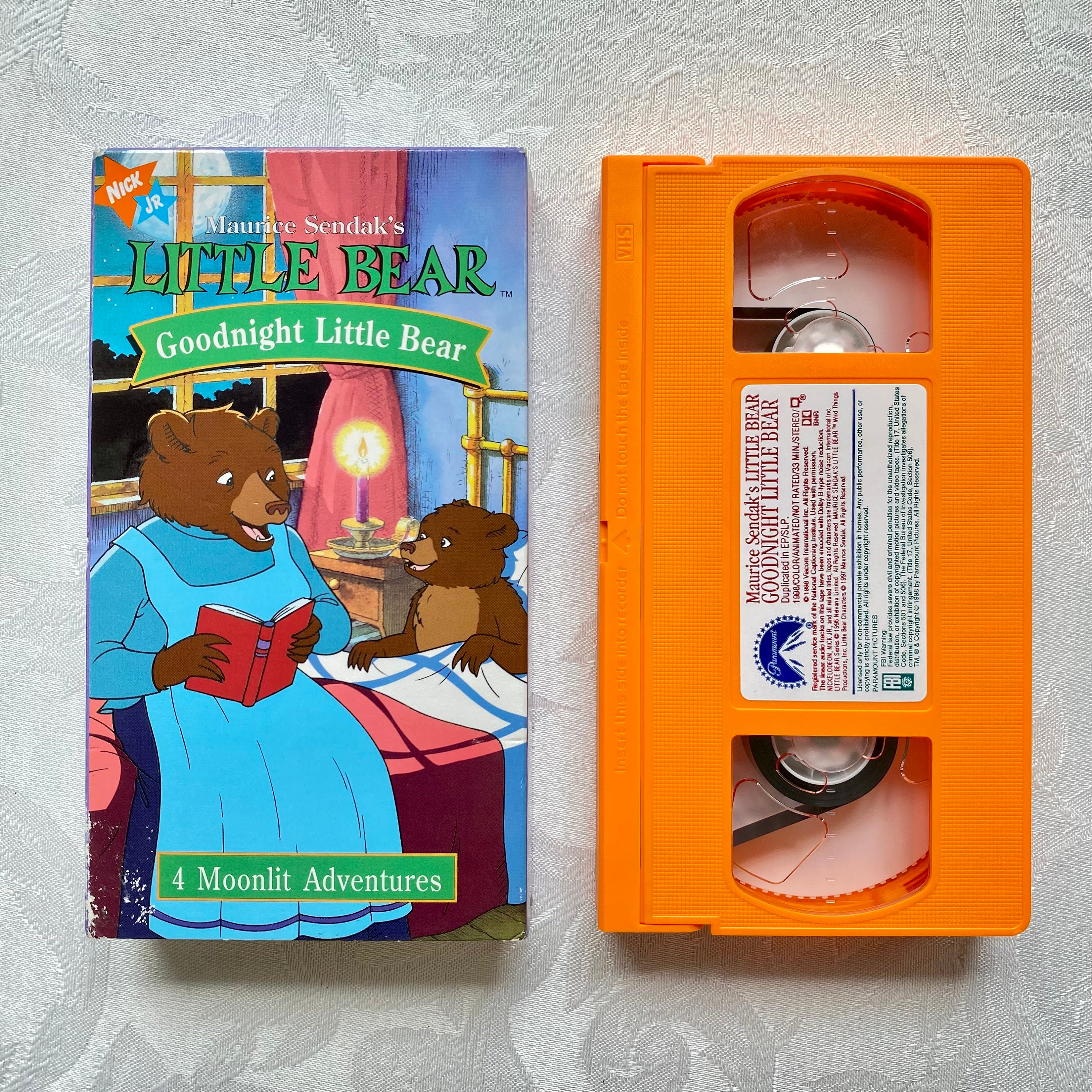 A Kiss For Little Bear Vhs
